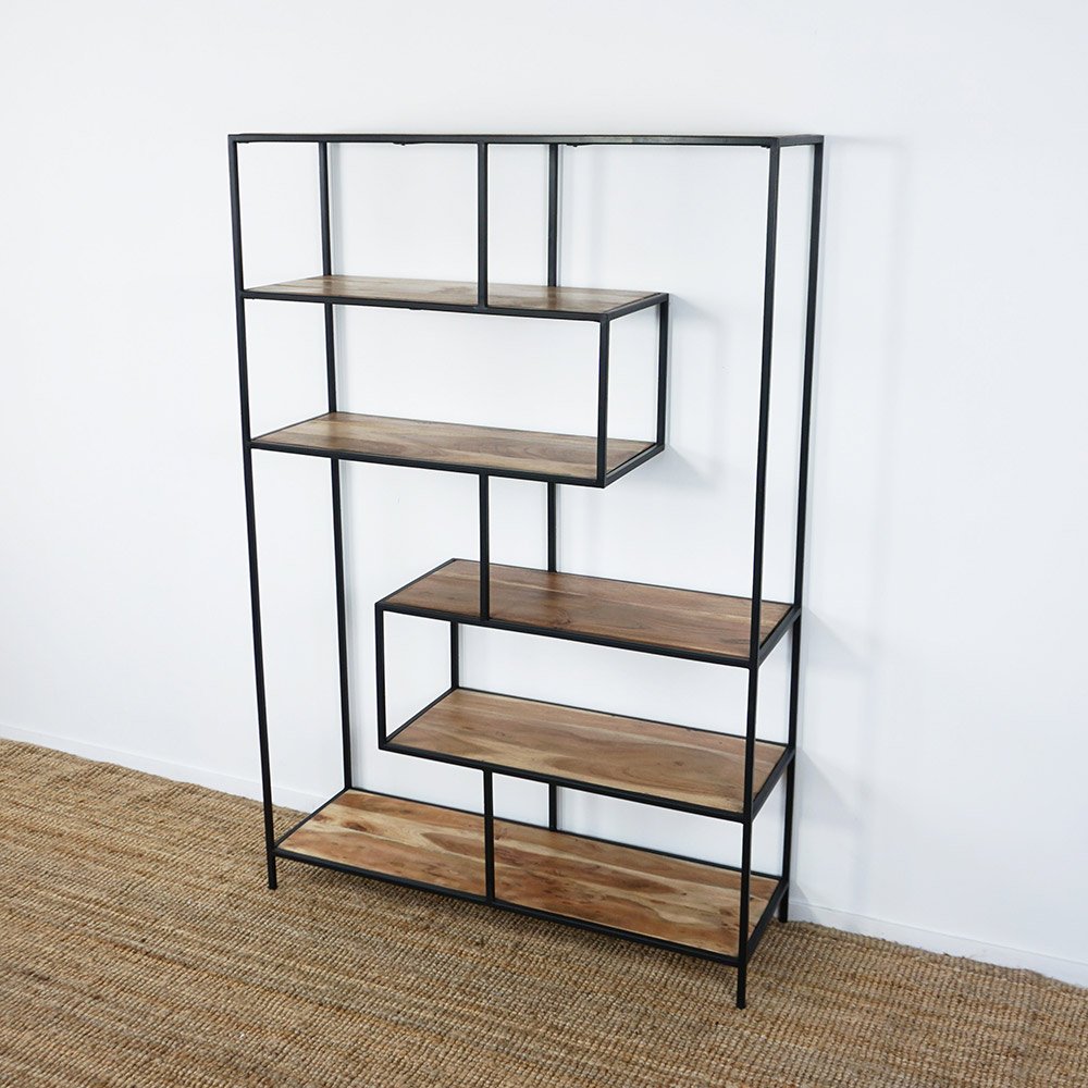 Etagere Industrielle Bois Metal
